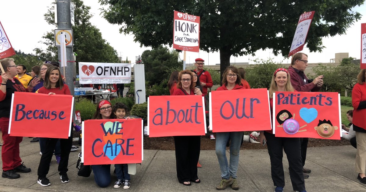 This Nurse's Week Is About Building Power | Oregon Federation of Nurses ...